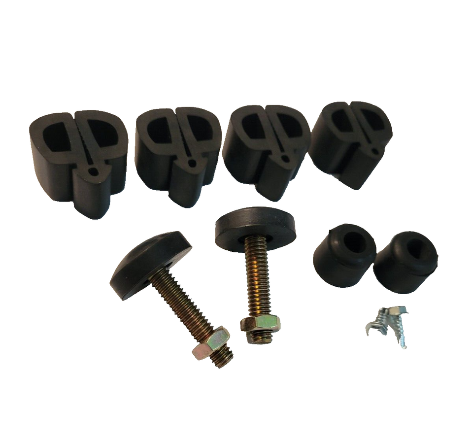 1969-70 Mustang Hood Rubber Bumper Kit-8 Piece Kit | eBay