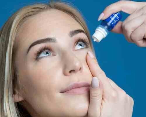 Innoxa Moisturising Blue Eye Drops Red and Tired Eyes 2 x 10ml Exp ...