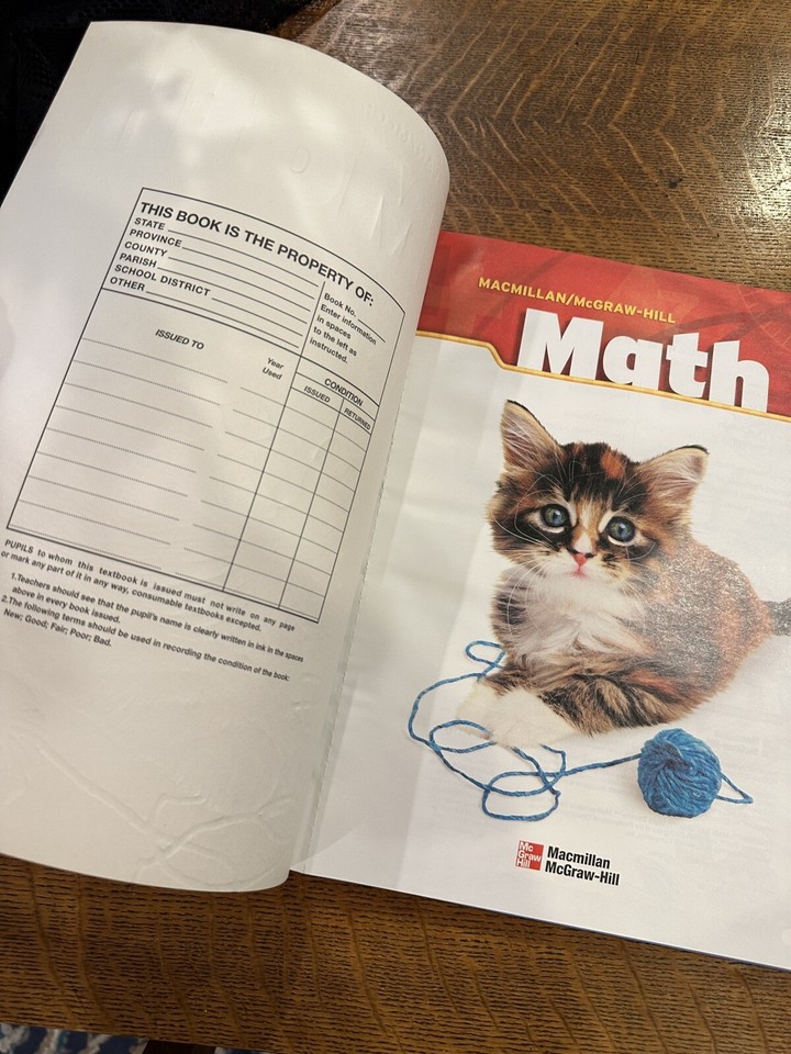 Macmillan/McGraw-Hill Math, Grade 1, Pupil Edition, Volume 2 by McGraw ...