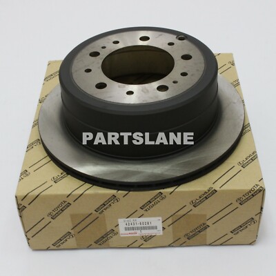 Lexus LX470 1998-2007 Land Cruiser OEM Rear Disc Brake Rotor 42431 ...