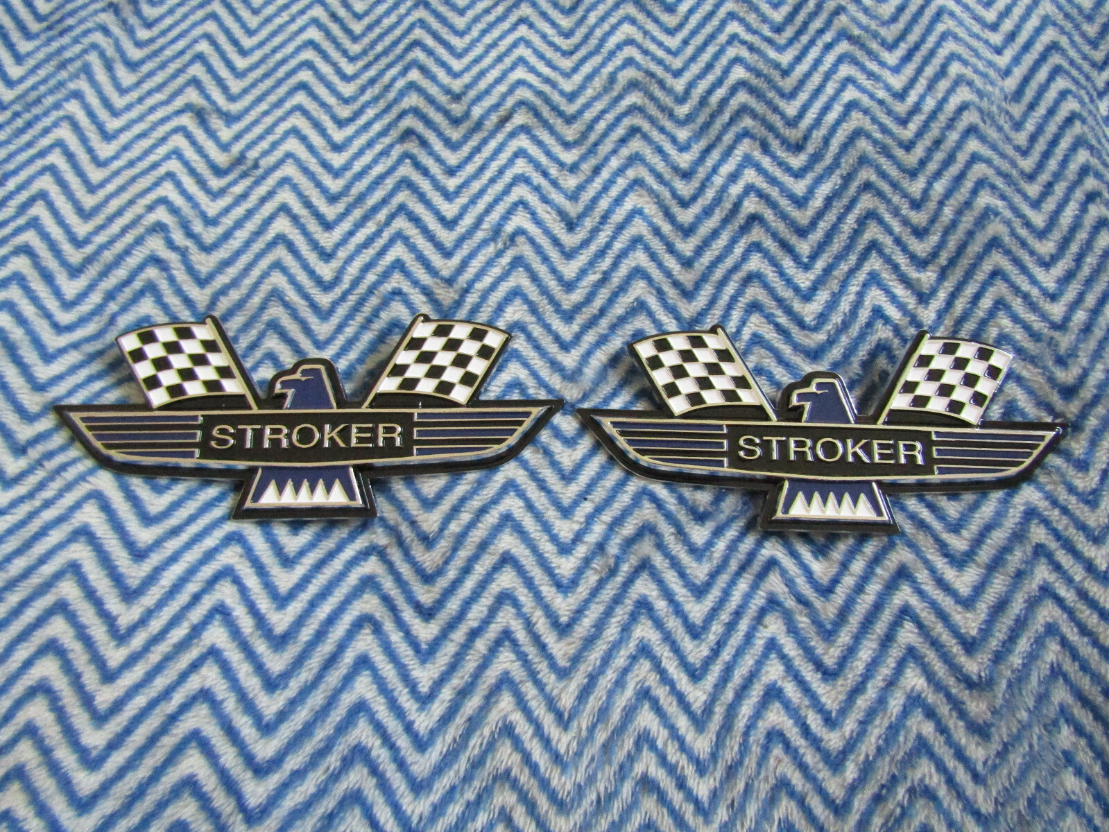 FORD GALAXIE THUNDERBIRD MUSTANG FAIRLANE EAGLE BIRD STROKER EMBLEMS ...