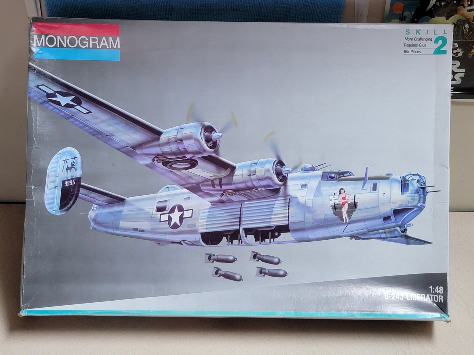 Monogram+B-24J+1%2F48th+Scale+Liberator+Kit+%285608%29 for sale online ...
