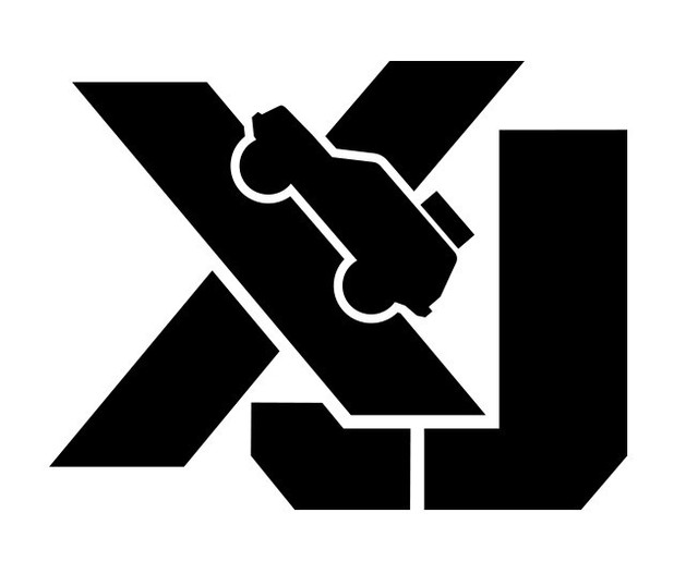 xj CUSTOM DECALS Cherokee premium quality automotive grade 2 decals set ...