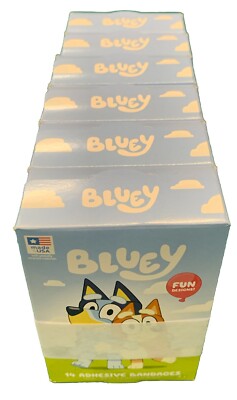 6 Boxes Bluey Adhesive 3” Bandages Sterile, Kids 14ct/Box Total 84 | eBay