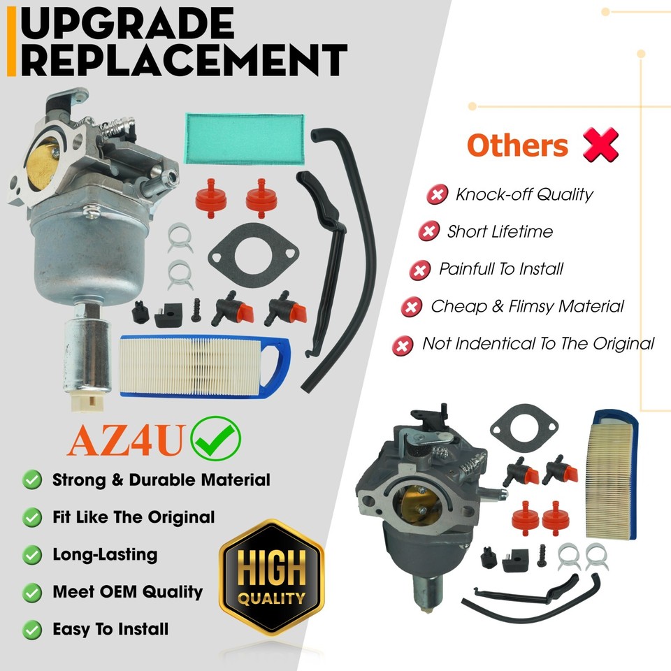592953 Carburetor carb for rui xing with Briggs & Stratton B & S engine ...