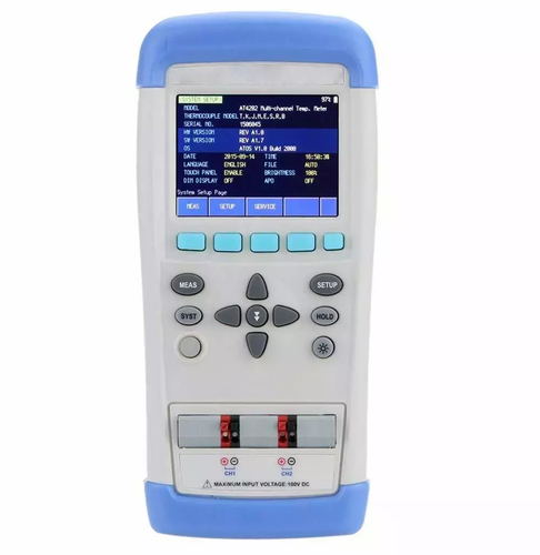 Multi Channel Temperature Meter with J/K/T/E/S/N/B/R 2 Channel -200 ...