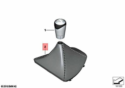 Genuine BMW E81 E82 E87 E87N E88 3 doors Gear Shift Boot OEM ...