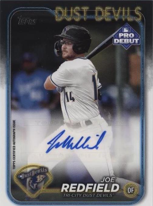 2024 Topps Pro Debut - Autographs #PD-5 Joe Redfield (AU, RC) | Compra ...