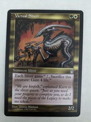 VICTUAL SLIVER - Magic The Gathering MTG Collectible Card game | eBay