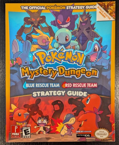Pokemon Mystery Dungeon Blue & Red Rescue Team Prima Strategy Guide ...