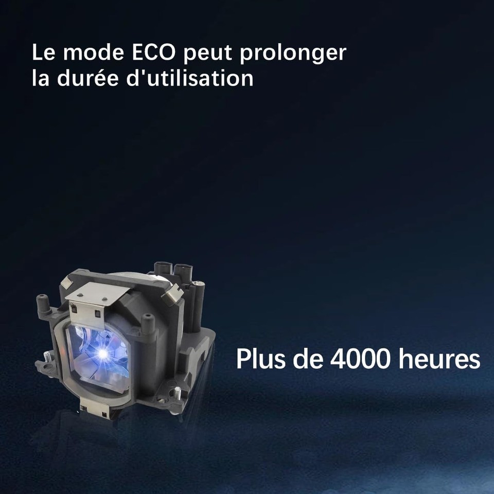 Replacement 135W Halogen Projector Lamp with Housing - Easy Install ...