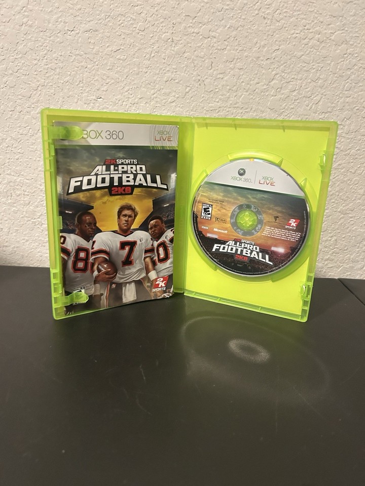 All-Pro Football 2K8 (Xbox 360, 2007) TESTED & WORKS! Ships NEXT Day! 710425391590| eBay