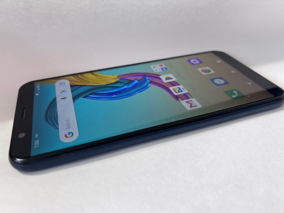 UNLOCKED AT&T Fusion Z V340U 16GB Blue 4G LTE Smart Phone / T-Mobile ...