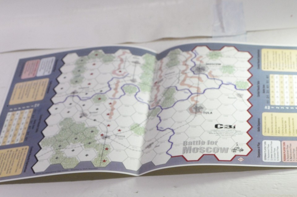 New GMT C3i no.25 unpunched w/Free Defense of Moscow 1941 book | eBay