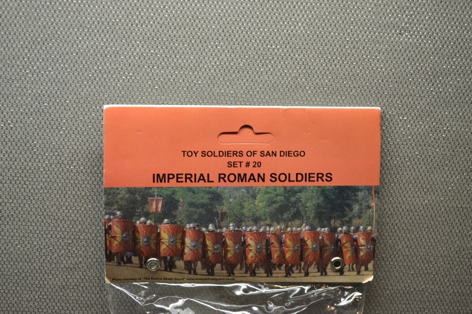 TSSD Toy Soldiers of San Diego Plastic Playset Imperial Roman Soldiers ...