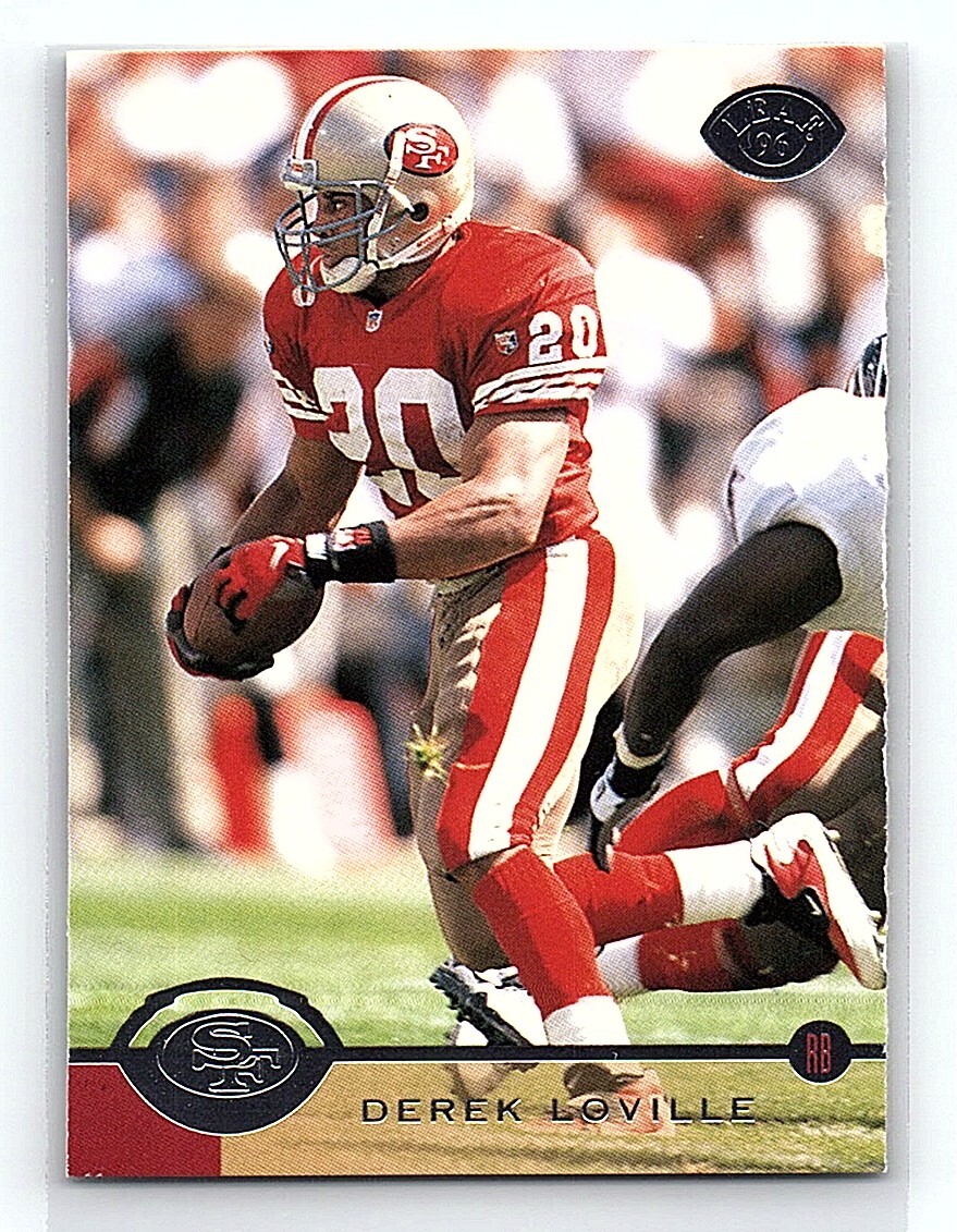 1996 Leaf Derek Loville San Francisco 49ers #103 | eBay