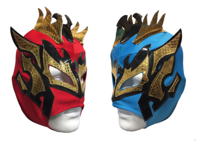 2 pack KALISTO YOUTH KIDS Wrestling Mask Lucha Libre Mask Party Pack ...