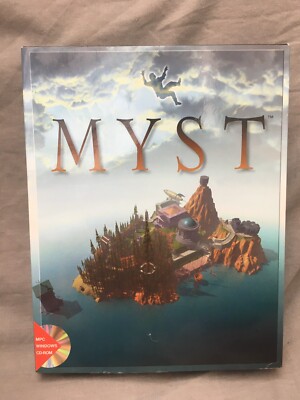 Myst IBM PC CD Game Big Box CIB Broderbund 1994 Vintage 90s | eBay UK