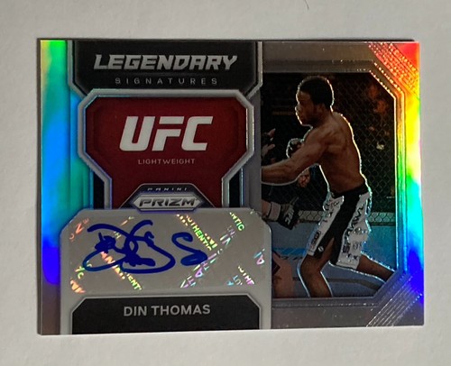 2023 Panini Prizm UFC Din Thomas Legedary Signatures Auto | eBay Australia