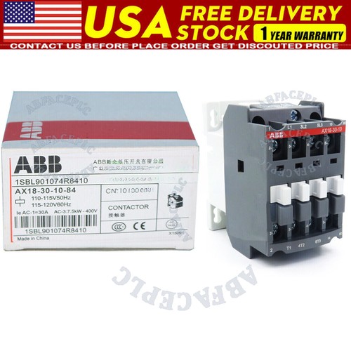 New In Box ABB AX18-30-10-84 AC Contactor 1Pcs | eBay
