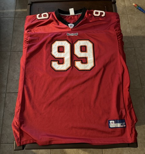 authentic reebok nfl jersey. Tampa bay buccaneers. Warren Sapp. Size 58 ...