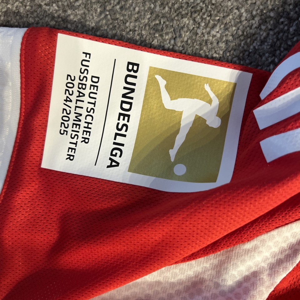 Bayern Munich 25/26 Red Home kit brand new with tags size XL | eBay UK
