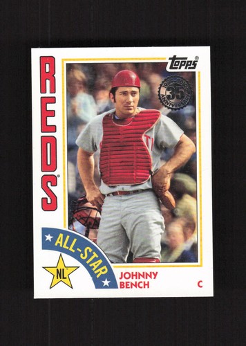 2019 Topps 1984 35th Anniversary All-Stars #84AS-JBE Johnny Bench Reds ...