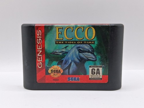 Ecco The Tides of Time - Sega Genesis Cart Only Tested Authentic ...