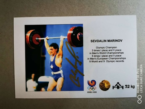 Sevdalin Marinov signed photo | eBay