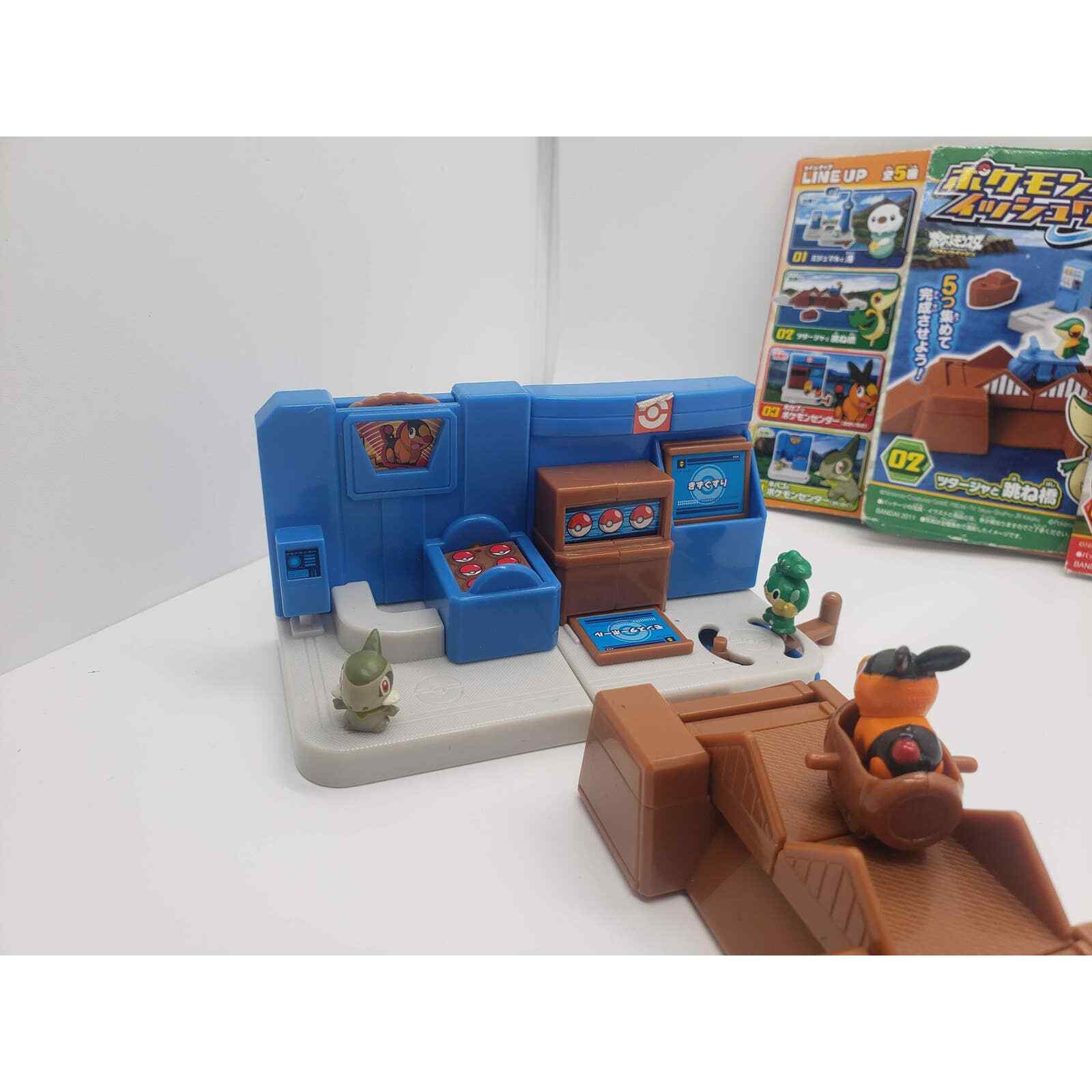 Pokemon Laboratory Set Official Bandai toy Tepig Axew Oshawott READ | eBay