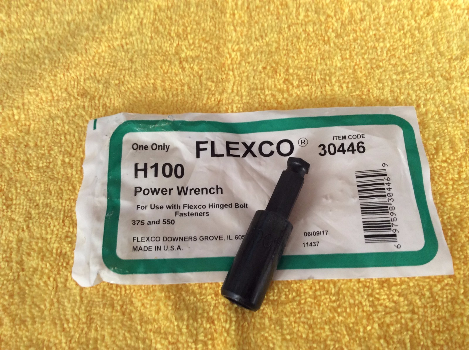 Flexco H100 Power Wrench Lacing Tool 30446 for sale online | eBay