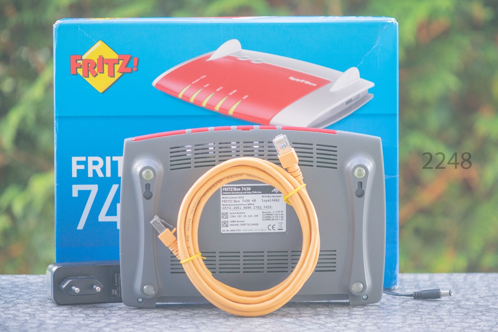 Fritzbox 7430 WLAN-Router AVM FRITZ!Box DSL | eBay