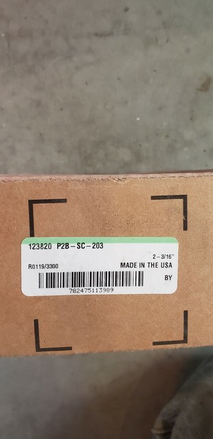 Dodge P2B-SC-203,123820, Pillow Block Bearing, Setscrew Locking, 2-3/16 ...