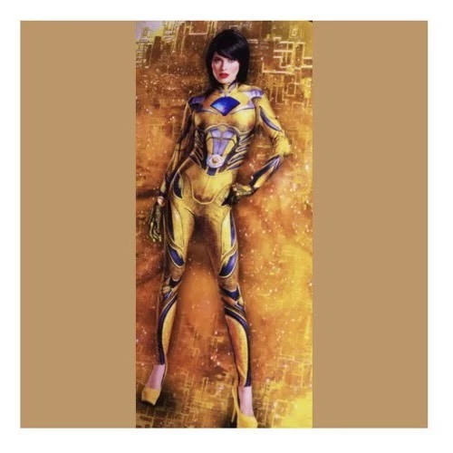 Yellow Power Ranger Costume Women