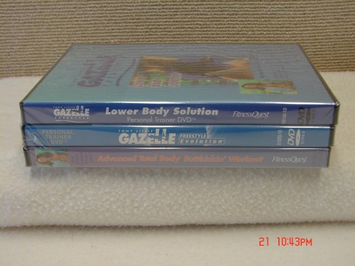 * 3 DVD pack "NEW" Lower Body Solution/Freestyle Evolution/ Buttkickin ...