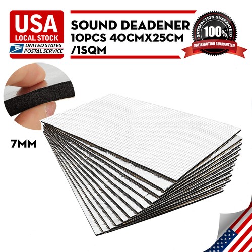 7mm Automotive Sound Deadening Insulation Heat Barrier Noise Proof ...