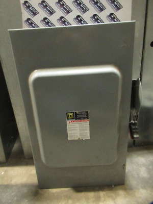 Square D H364, Series F, 200 Amp, 600 Volt, 3PH 3W, Fused Disconnect | eBay