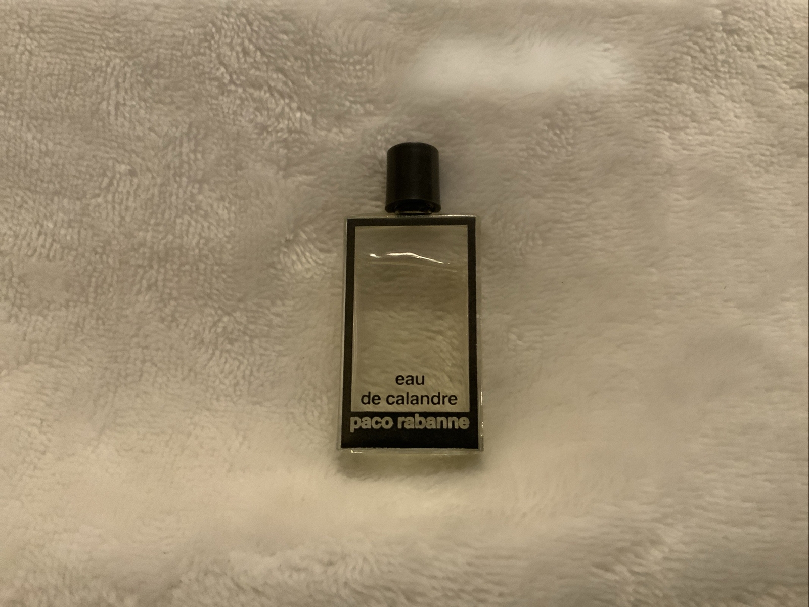 Vintage Perfume Bottle Mini Rau De Calandra Pavo Rabinnen Parfum Full ...