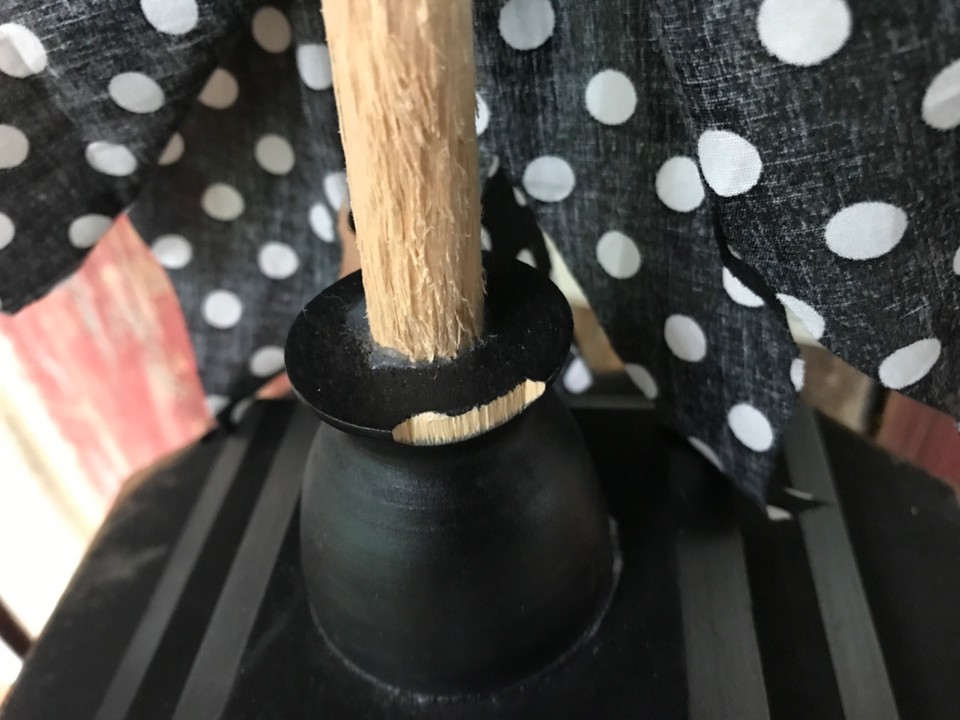 Joe Spencer Matilda Standing Witch w/Cat- on base 50" | eBay