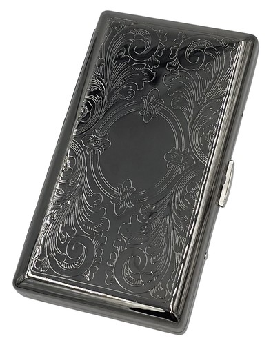 Retro Cigarette Case Victorian Style Metal Holder for Regular, King,100 ...