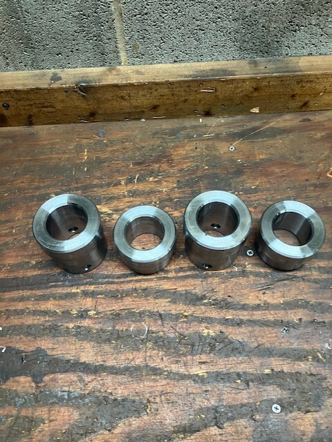 Cat 305 mini excavator bucket pin boss bushings 45mm weld in (Includes ...