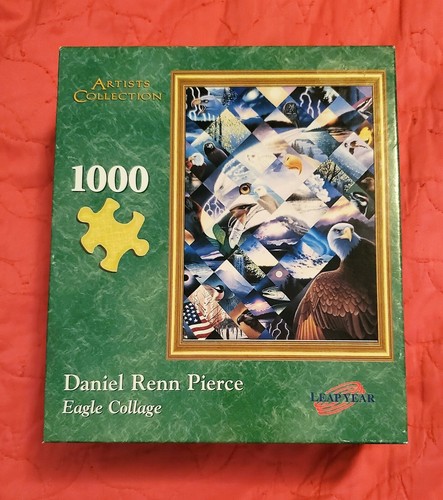 2005 Leap Year Daniel Renn Pierce EAGLE COLLAGE 1000 Piece Puzzle | eBay