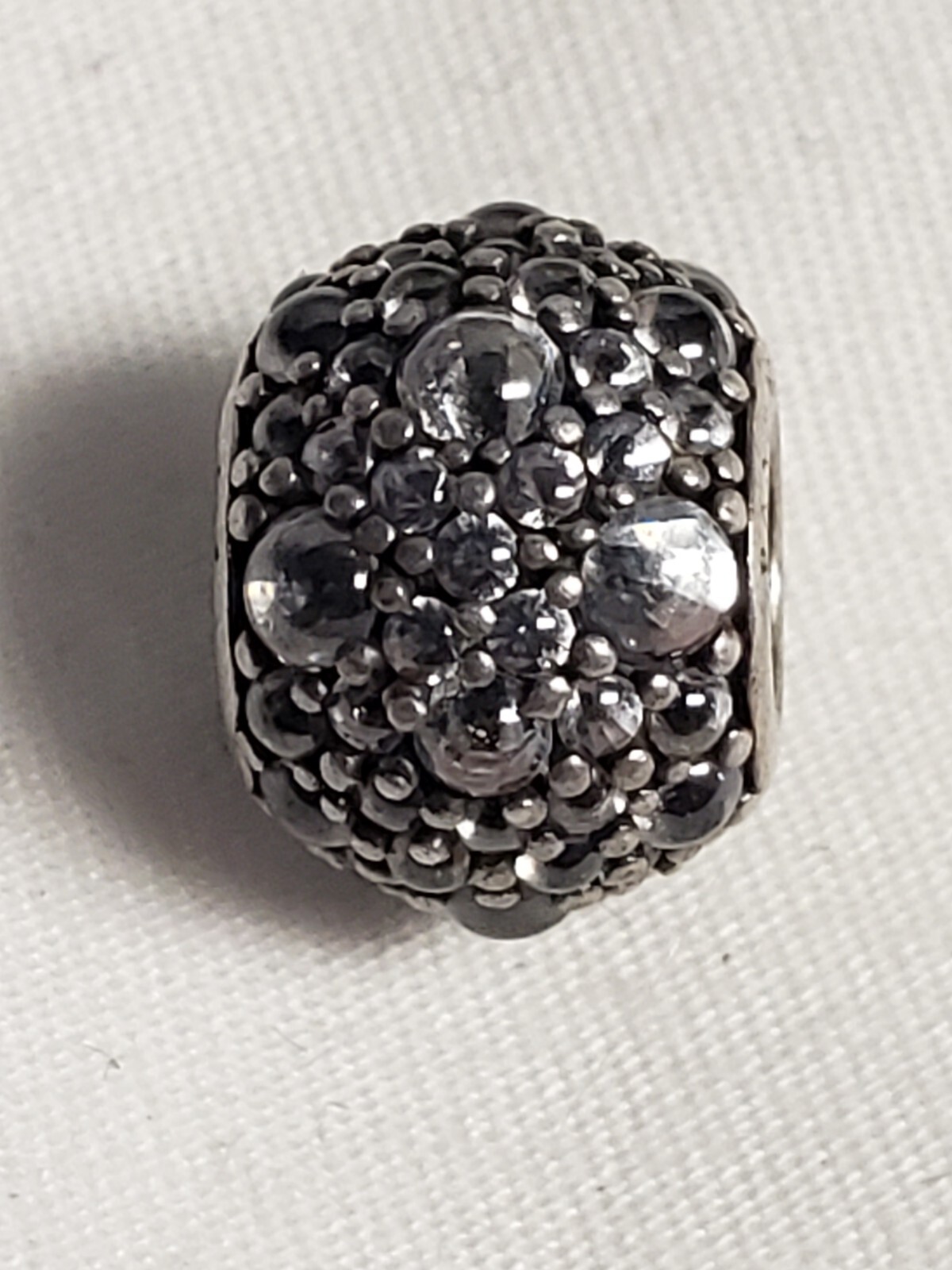 Pandora Sterling Silver Shimmering Droplets CZ Bead Charm 791755CZ | eBay