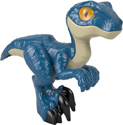2020 Mattel Imaginext Jurassic World Raptor XL Dinosaur Toy Figure | eBay