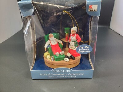 New. Santa's Best. Christmas Eve. Respect. Musical Ornament or ...