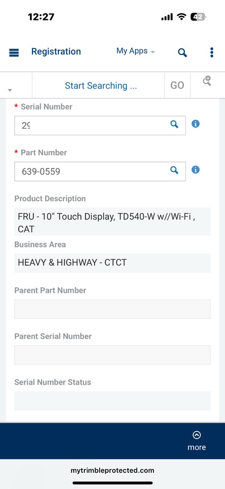 Trimble Earthworks GPS Machine Control TD540 + 2X Antenna | eBay