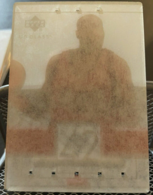 4 2002-03 UD Glass Elton Brand CLEAR WINNERS Acetate Insert With Peel ...