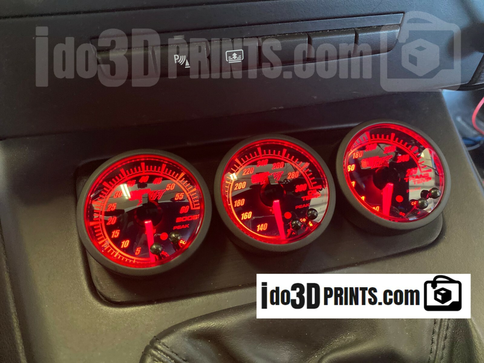 Macht Schnell like Ashtray Gauge Panel triple pod - E9X BMW M3 e90 e91 ...