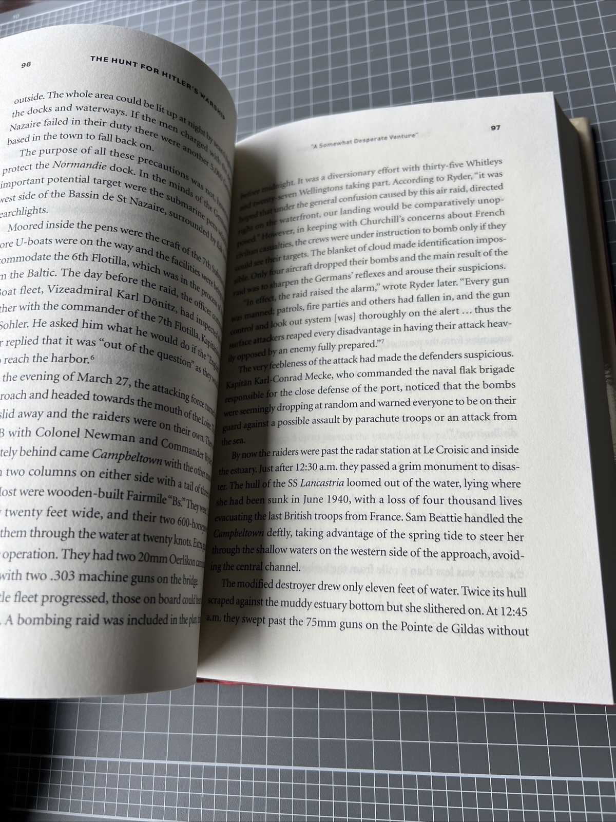 VINTAGE BOOK THE HUNT FOR HITLERS WARSHIP NAZI GERMANY WW2 E2 | eBay