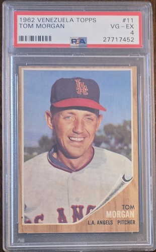 1962 Topps - Tom Morgan #11 Venezuelan for sale online | eBay
